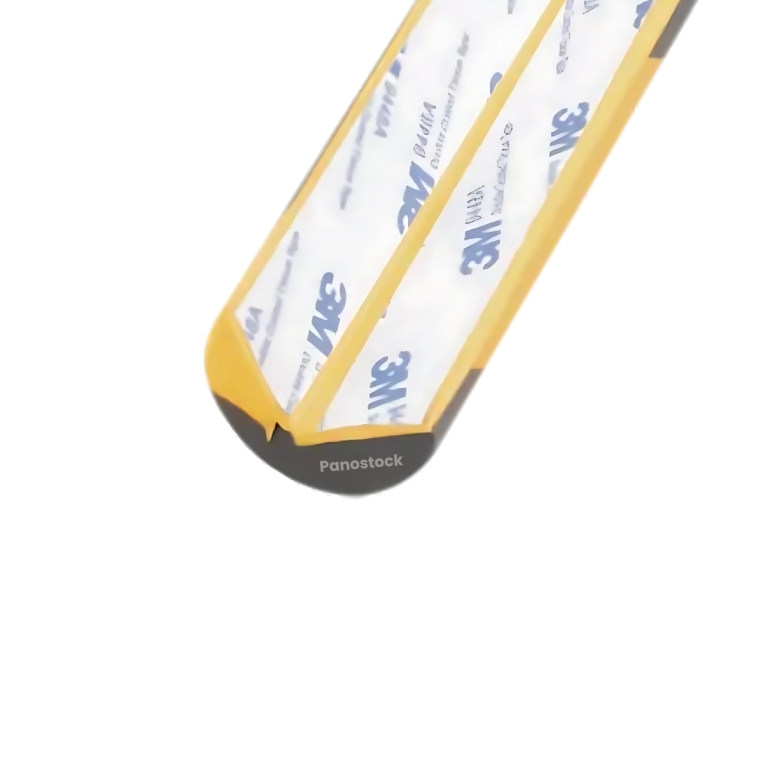 Mousse protection angle jaune et noir - Panostock