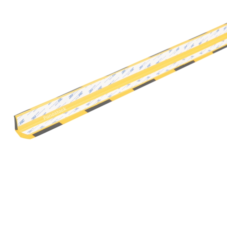 Protection angle en mousse jaune et noir - Panostock