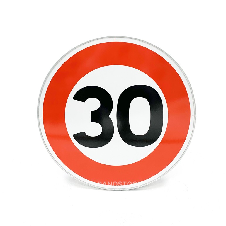 Panneau B14 Limitation De Vitesse 30 Km h Panneau B14 Limitation De Vitesse 30 Km h